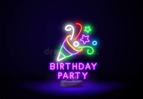 neon firework vector exploding confetti with space for text neon