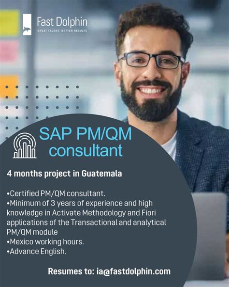 fast dolphin on linkedin sap sappm sapqm sapjob
