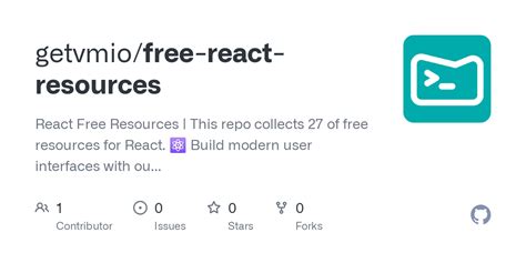 Github Getvmiofree React Resources React Free Resources This Repo