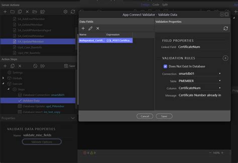 Validating A Record During An Update Need Help Wappler Community