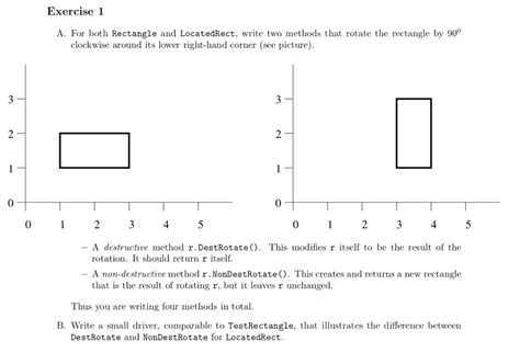 Solved Rectanglejava A ``floating Rectangle Has A