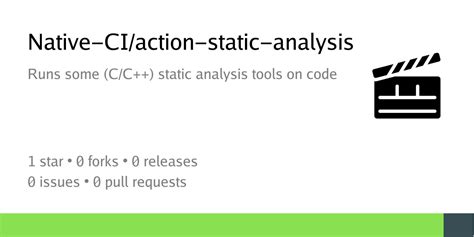 Native Ci Action Static Analysis Runs Some C C Static Analysis Tools On Code