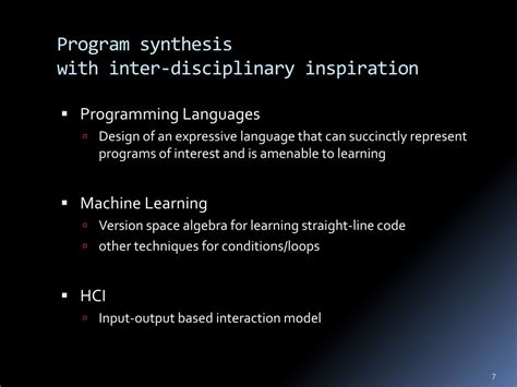 Ppt Program Analysis And Synthesis Powerpoint Presentation Free