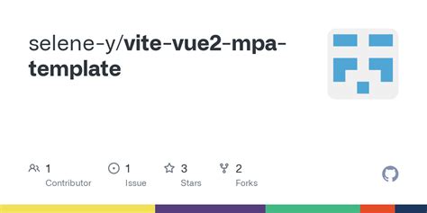 GitHub Selene Y Vite Vue2 Mpa Template