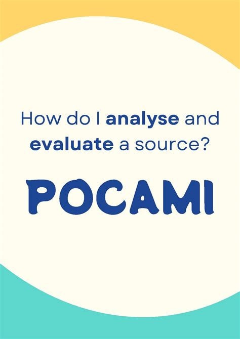 Pocami Source Analysis Posters By Historydownunder Tpt