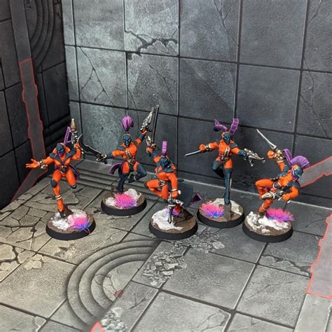 Finished Another Troupe And A Death Jester R Harlequins40k