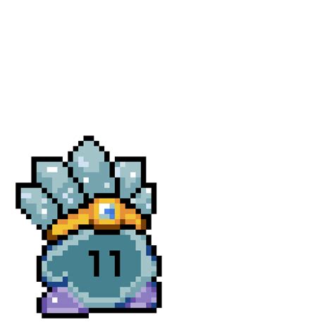 Ice Kirby Pixel Art