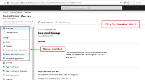 Disabled Menu Items In Azure Portal Web Compatibility Brave Community