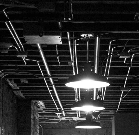 Exposed Conduit Basement Lighting Conduit Lighting Garage Lighting