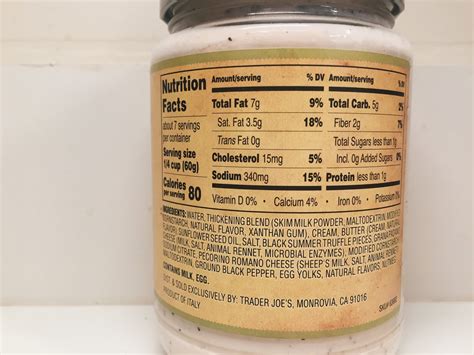 Trader Joe S Black Truffle Alfredo Pasta Sauce