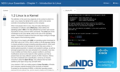Corso NDG Linux Essentials ICTLS