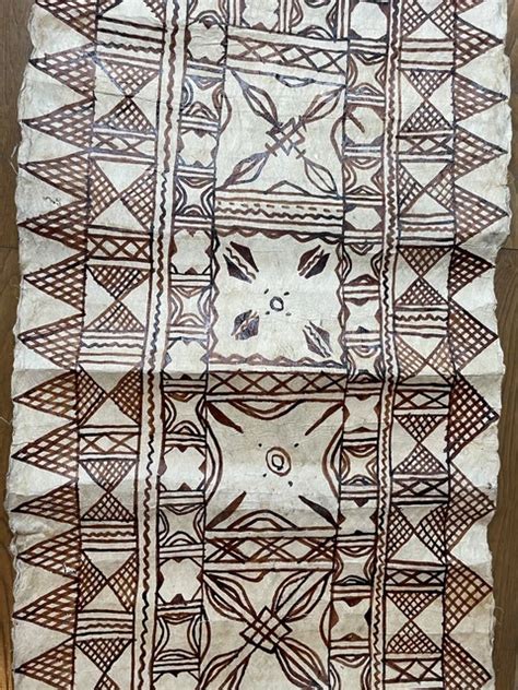 Tapa PolynÉsien Wallis Et Futuna Art Océanien Art Premier Art Tribal 2