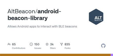Github Altbeacon Android Beacon Library Allows Android Apps To Interact With Ble Beacons