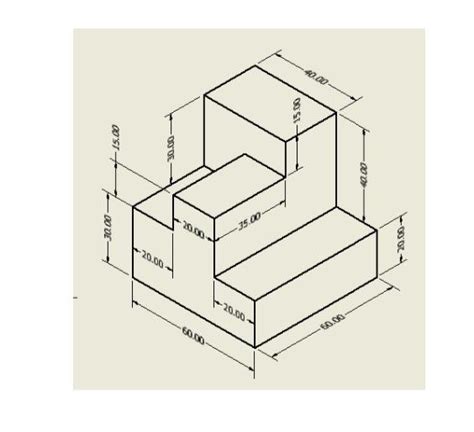 Solved Please Draw It In Orthographic Drawing Draw Chegg Com