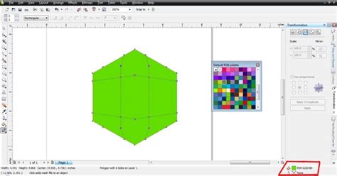 Just CMYK Mesh Fill In Corel Draw X CorelDRAW X CorelDRAW Graphics Suite X CorelDRAW
