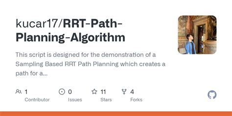 Github Kucar17rrt Path Planning Algorithm This Script Is Designed