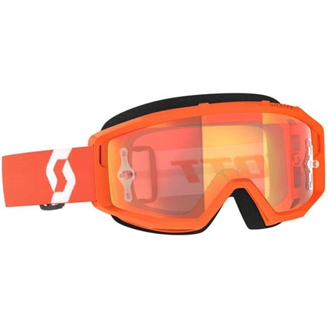 Scott Primal Orange White Orange 2023 Goggles · Motocard