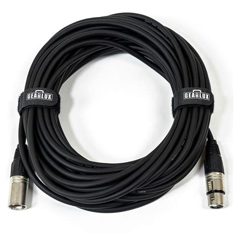 Snapklik Com Gearlux DMX Cable 100ft 3 Pin Male To Female