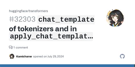 `chattemplate` Of Tokenizers And In `applychattemplate` Behave
