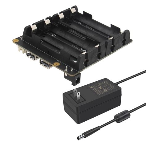 Amazon Com Geekworm X Cell V UPS Shiled DC V A Power Adapter For Raspberry Pi Max