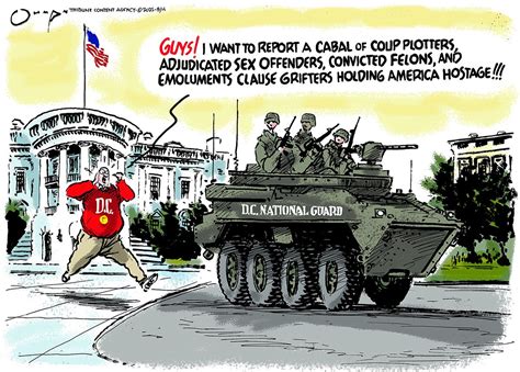 5 Crime Ridden Cartoons About National Guard Deployment In Dc The Week 5 Crime Ridden Cartoons About National Guard Deployment In Dc The Week
