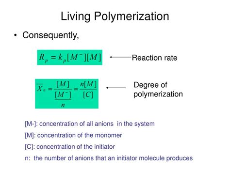 Ppt Ionic Polymerization Powerpoint Presentation Free Download Id 5980684