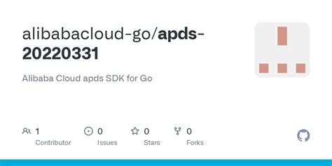 Github Alibabacloud Goapds 20220331 Alibaba Cloud Apds Sdk For Go