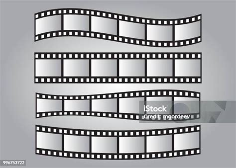 영화 프레임 설정된 필름 롤 35mm 슬라이드 0명에 대한 스톡 벡터 아트 및 기타 이미지 0명 개념 공란 Istock