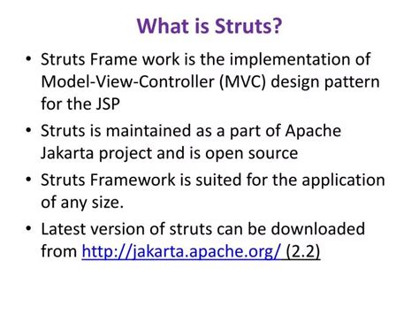 Ppt What Is Struts Powerpoint Presentation Free Download Id1583596