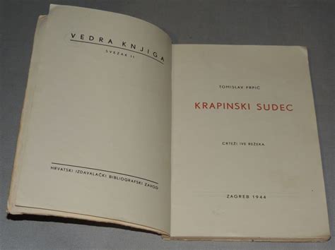 Tomislav Prpić Krapinski Sudec Crteži Ivo Režek