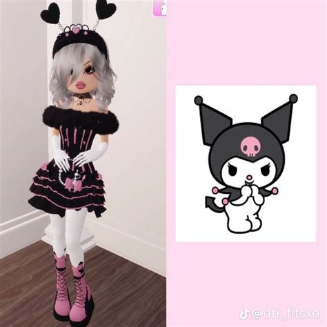 Pin By Jas On Dti Hello Kitty Dress Dress To Impress Hello Kitty