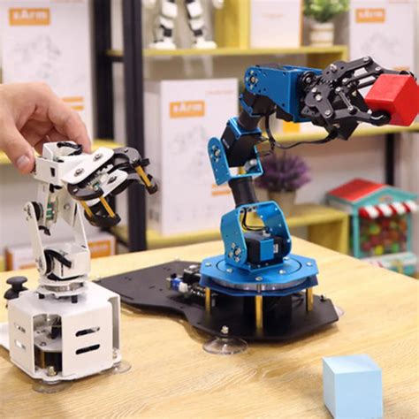 Xarm Esp32 Bus Servo Robotic Arm Powered By Open Source Esp32 Python Programmable Robot Robotshop