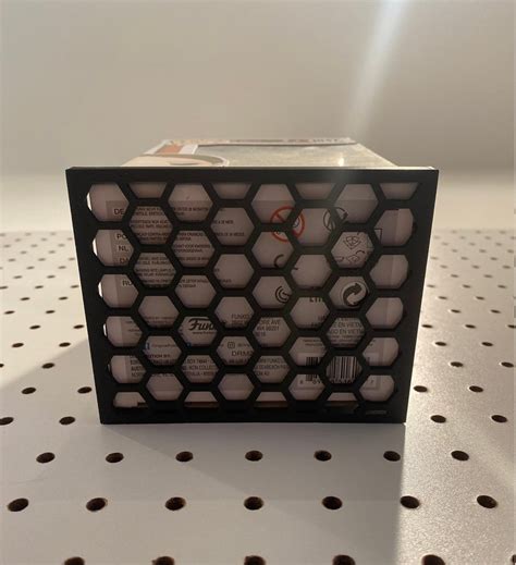 Funko Pop Floating Display Shelf For Handprint Pegboard Fits Standard Boxes Or Soft Cases