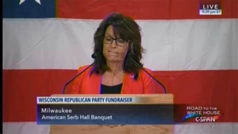 You Probably Missed Sarah Palins Speech In Wisconsin It Was Totally