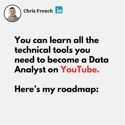use this youtube data analytics roadmap
