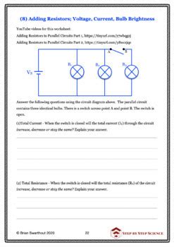 Electric Circuits Resistors In Parallel By Step By Step Science