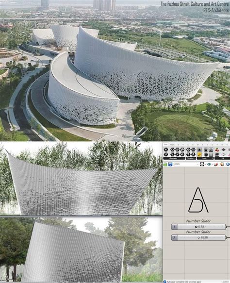 The Fuzhou Strait Culture And Art Centre Pes Architects Parametric Architecture Ideas Artofit