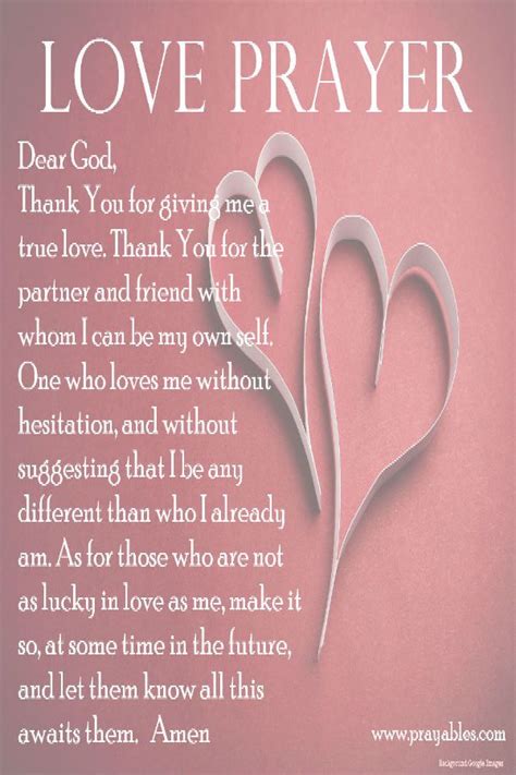 Prayer For Love Quotes