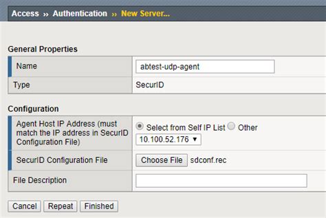 F5 Big Ip Apm 141 Authentication Agent Configuration Rsa Ready Securid Access