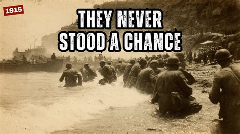 The Ww1 Landing That Was Hell On Earth — Gallipoli Youtube