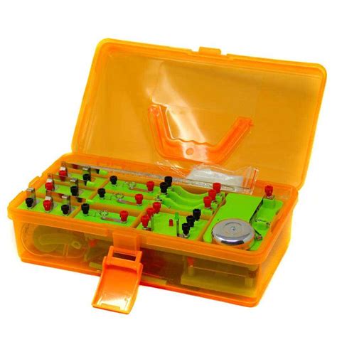 Orange Eudax School Physics Labs Basic Electricity Discovery Circuit And Magnetism Experiment