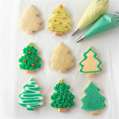 Easy Christmas Tree Cookie Decorating Ideas