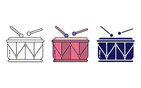 Premium Vector Drum Vector Icon Premium Vector Drum Vector Icon