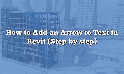 How To Create Text Arrows In Revit Design Talk