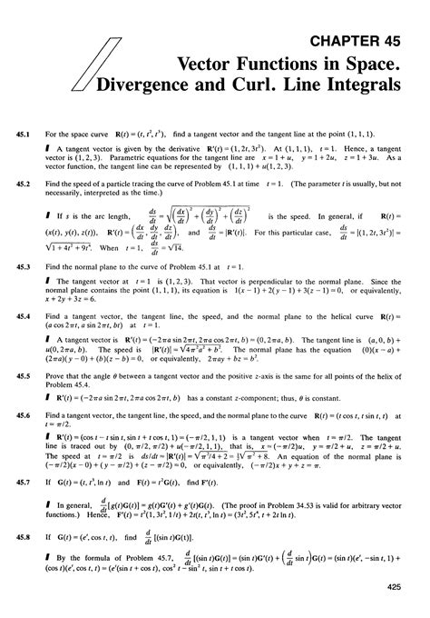 Solution Mg University Solved Problems In Calculus Chapter 45 Vector