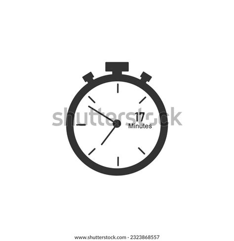 17 Minutes Timers Clocks Timer 17 Stock Vector Royalty Free 2323868557 Shutterstock