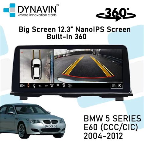 Dynavin 12 3 Inch Bmw E60 Ccc Cic Oem 360 Android System Screen