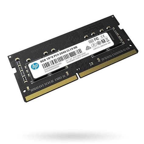 Sdram Hp S1 Ddr4 8gb 2666mhz Laptop Memory So Dimm Cl19 7eh98aa