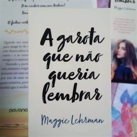 A Garota Que Não Queria Lembrar Maggie Lehrman
