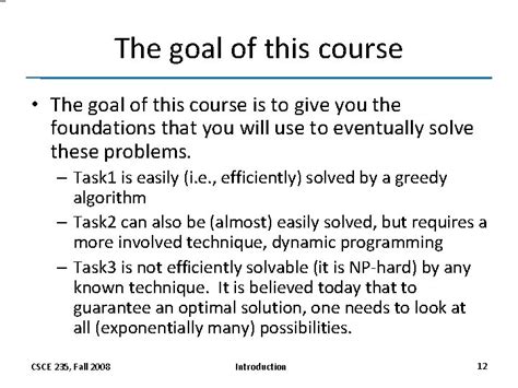 Introduction Csce 235 Introduction To Discrete Structures Fall
